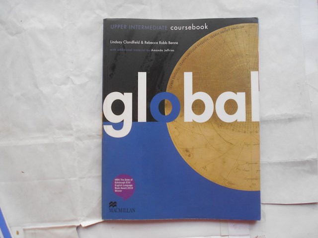 Global upper intermediate udžbenik engleski ,Macmillan