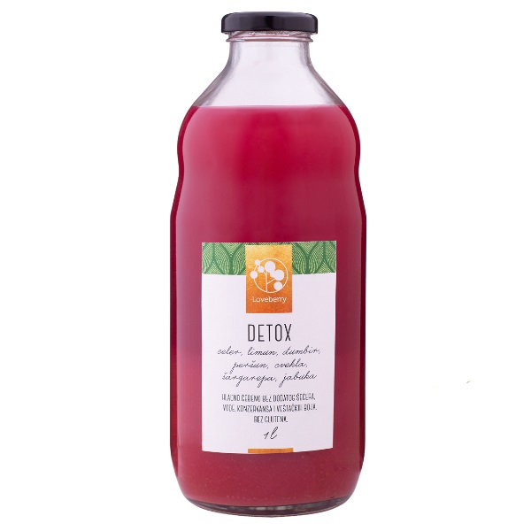 DETOX SOK LOVEBERRY 1L