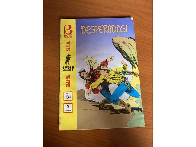 ZLATNA SERIJA 1043 - Desperadosi - teks