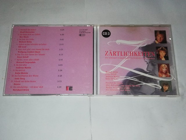 Zartlichkeiten cd 3