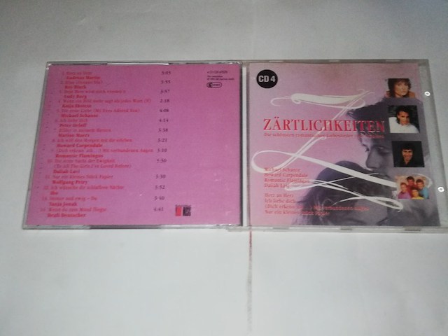 Zartlichkeiten cd 4