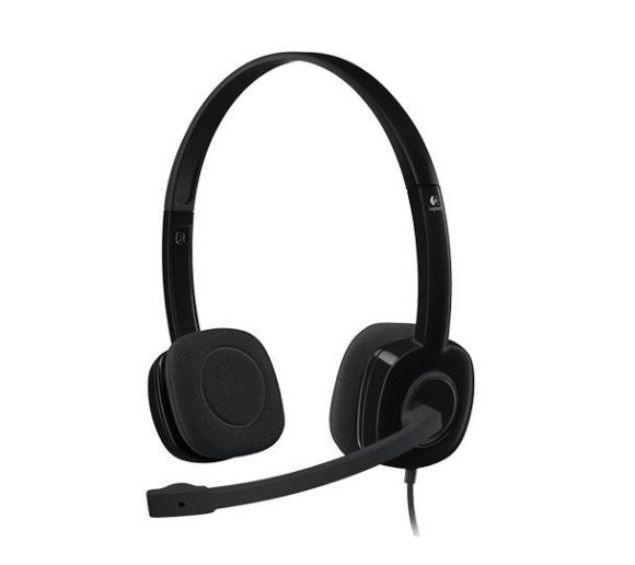 Logitech - Logitech H151 Stereo Headset Single 3.5mm jack