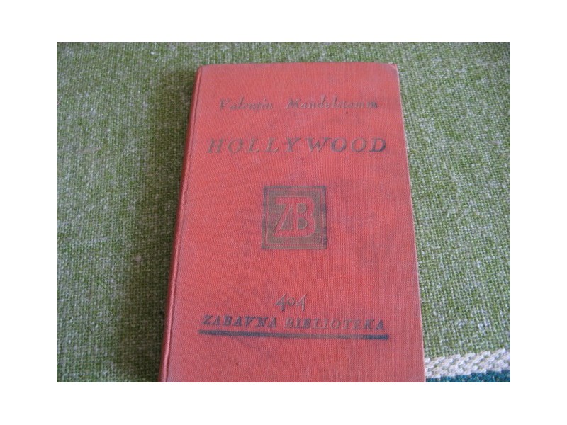 IZVANREDNE RETKE KNJIGE-HOLLYWOOD 1927 GOD.