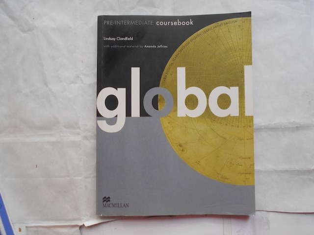 Global  pre intermediate udžbenik engleski ,Macmillan