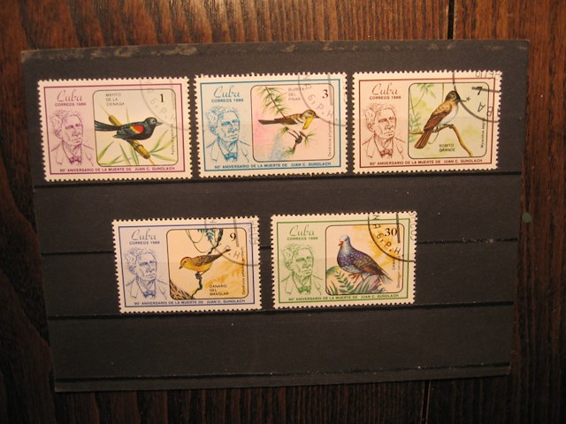 Kuba ptice 1986  (4630)