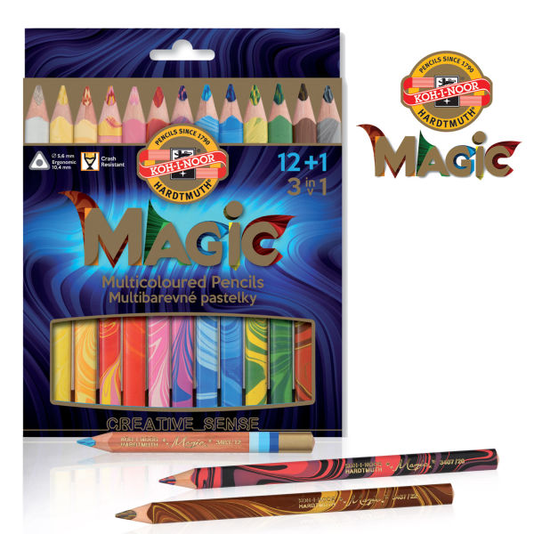 KOH-I-NOOR Magic Multicoloured Pencils 3408013