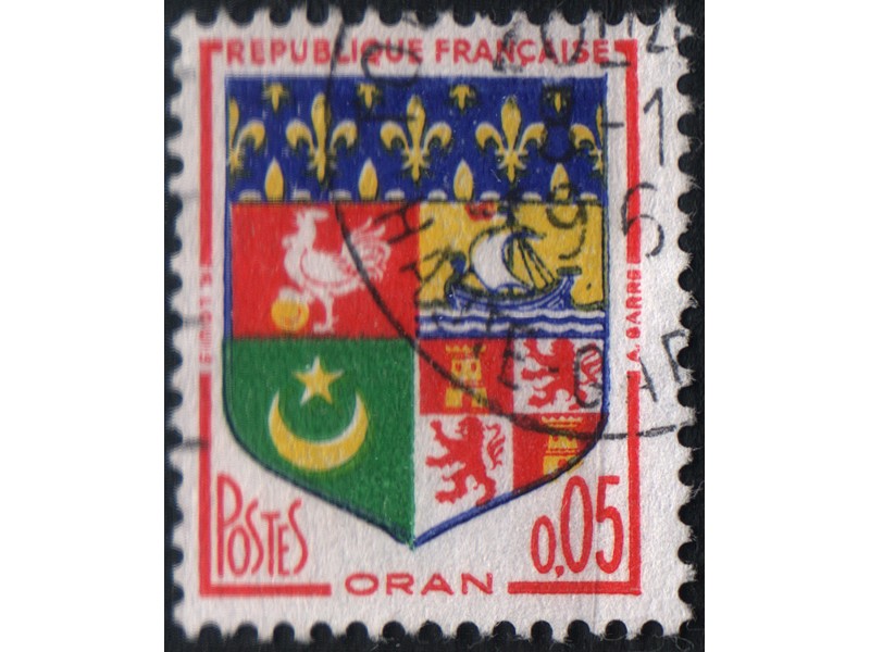 kt334ny 15.okt1960 Francuska Mi1321(-o-)