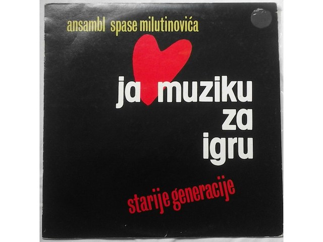 Ansambl Spase Milutinovica - Ja volim muziku za igru