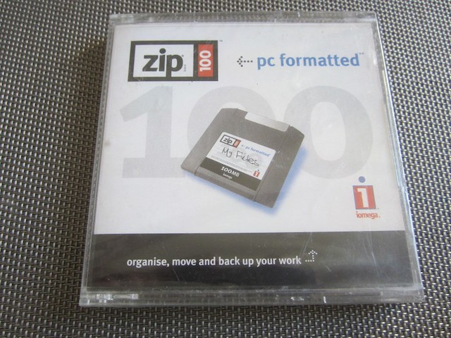 iOmega ZIP drive disketa 100Mb - neraspakovana