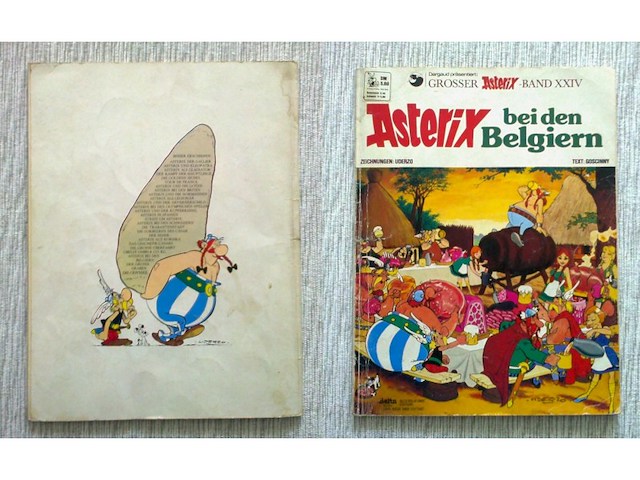 ASTERIX - Bei Den Belgiern (strip na nemačkom) 1979.