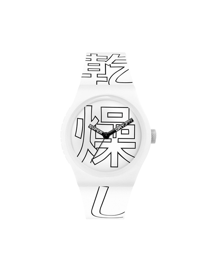 UNISEX RUČNI SAT SYG300W SUPERDRY URBAN KANJI WHITE Superdry