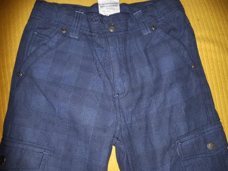 TOPOLINO by C&A teget šmekerske pantalone 122 (6-7 god)