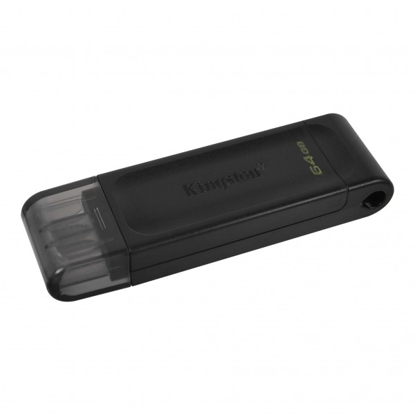 Kingston 64GB DT 70 USB-C 3.2 DT7064GB crna' ( 'DT7064GB' )