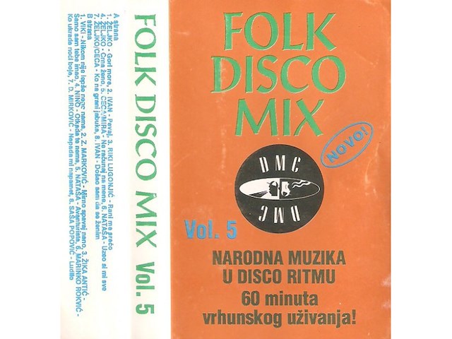 Folk Disco Mix Vol. 5   ( KASETA )