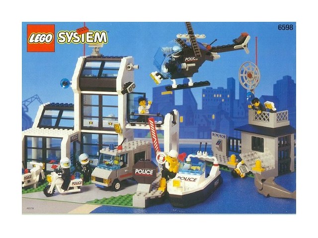 LEGO City/Town - 6598 Metro PD Station