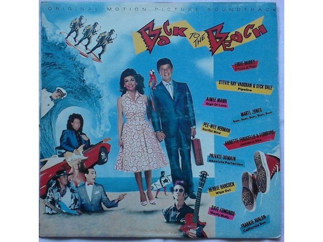 VARIOUS - BACK TO THE BEACH(Original Soundtrack)