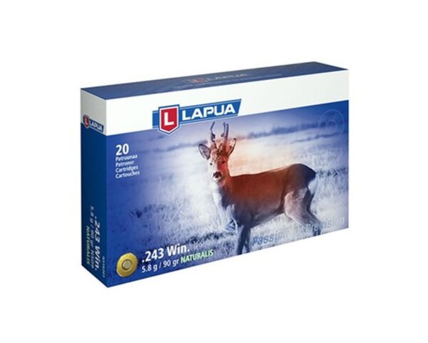 Lapua Karabinski metak 243 Win Naturalis 5.8gr