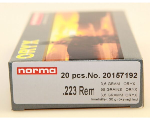 Norma Karabinski metak 223 Rem. 3.6 gr