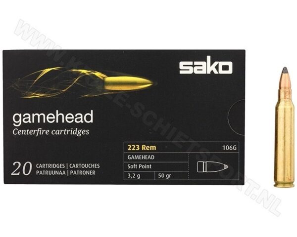 Sako Karabinski metak 223 rem GAMEHEAD