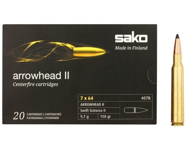 Sako Karabinski metak 7×64 ARROWHEAD II