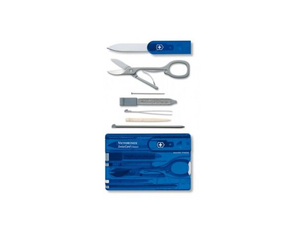 Victorinox alat-kartica Swiss-Card Blue Translucent 07122.T2