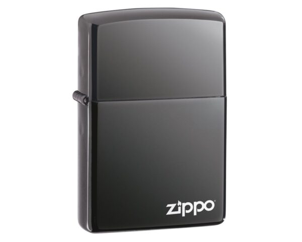 Zippo 218 ZL Black Matte w/ Zippo Logo