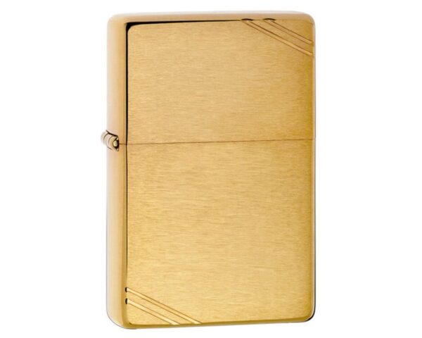 Zippo 240 Vintage Slashes Brushed Bras