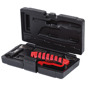 KS Tools set skalpel + strugač + nožići 27-delni 907.2200