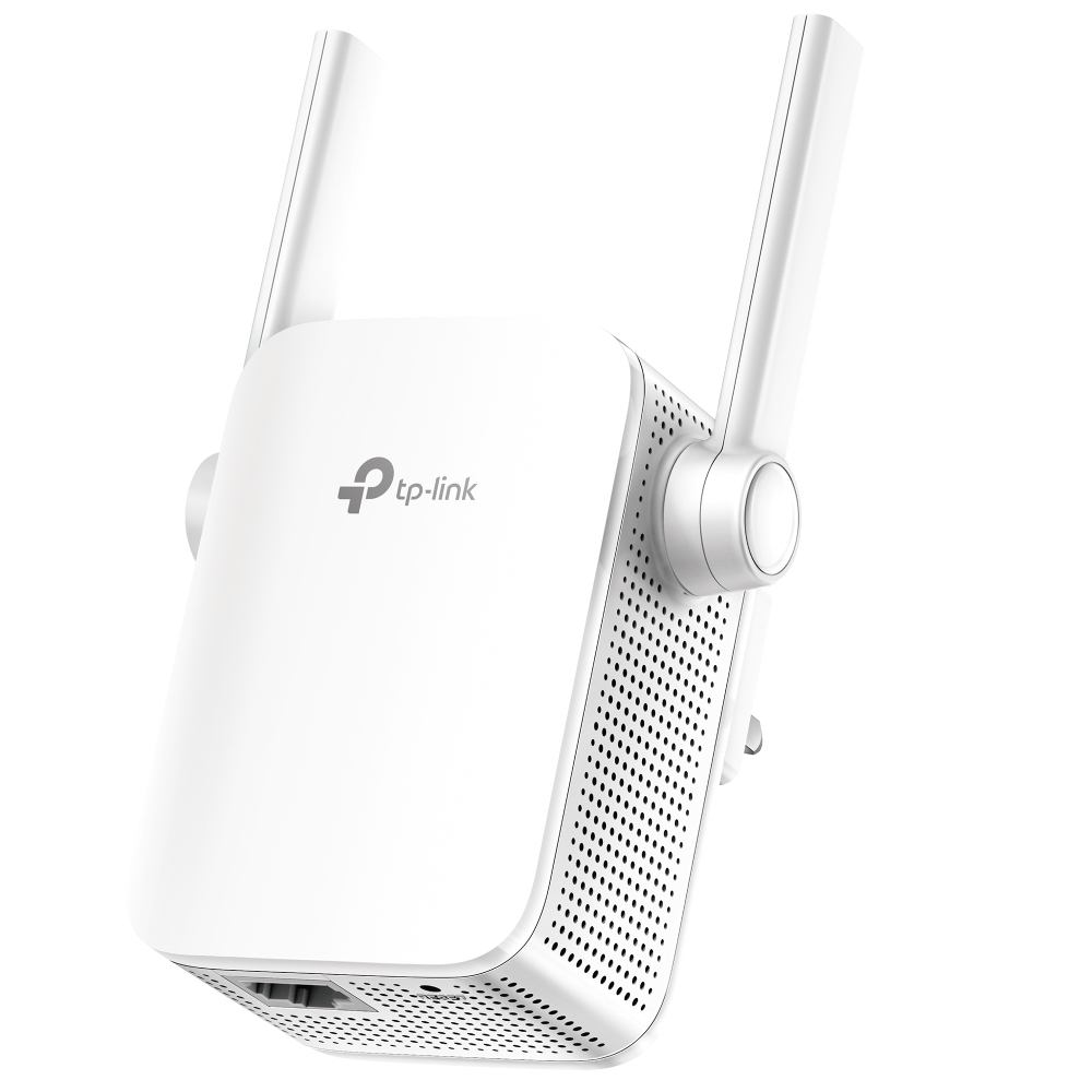 TP-Link RE205 AC750 WiFi bežični Extender dometa / Access Point 750Mb/s, univerzalni dual band 2.4 & 5GHz 802.11ac/a/b/g/n, WPS dugme za brzo WiFi kriptovanje, WMM, LAN 10/100Mb/s, Tether app, 2 e...