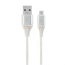 USB 2.0 AM - Micro USB 2m Premium Gembird CC-USB2B-AMmBM-2M-BW2