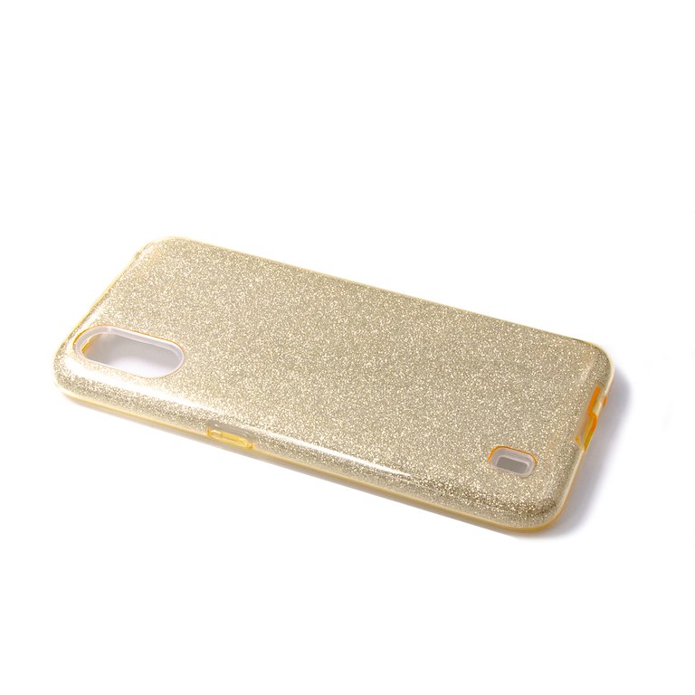 TPU Sparkly SHINE for SM-A015F (Galaxy A01) gold