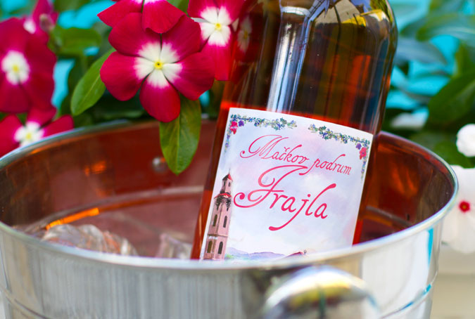 Frajla roze vino