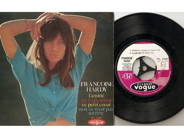 FRANCOISE HARDY Françoise Hardy  ORIGINAL FRANCUSKI EP