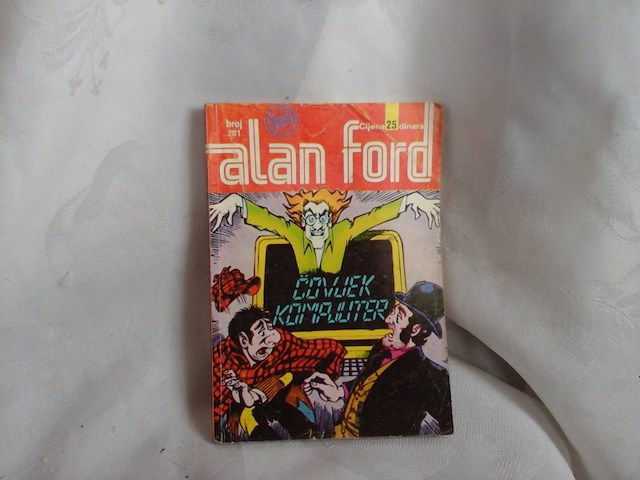 Čovjek kompjuter broj 281 Alan Ford Vjesnik