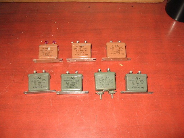 Blok kondenzatori OMBG-2/OMBG-3 Ruski PIO