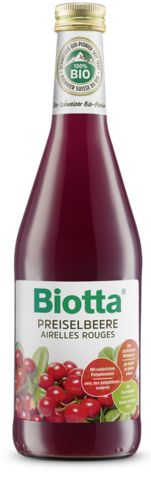 BIOTTA ORGANSKI SOK OD DIVLJE BRUSNICE 0,5L