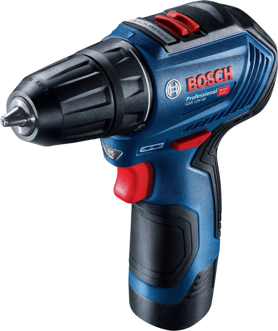 BOSCH Akumulatorska bušilica - odvrtač Bosch GSR 12V-30; 2x2,0Ah (06019G9000)