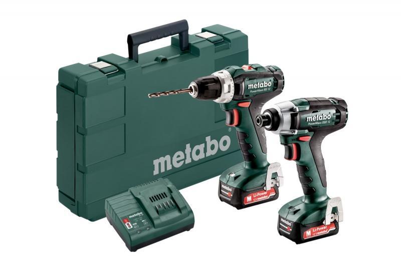 Metabo-Combo Set 2.7.1 12V PowerMaxx BS 12 + SSD 12