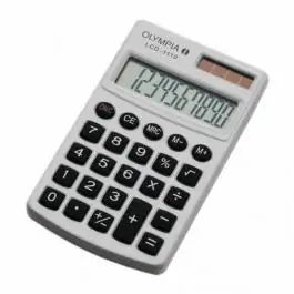 Kalkulator komercijalni 10mesta LCD-1110 sivi OLYMPIA