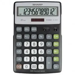 Kalkulator sa 14 mesta EL-R297B-BK Sharp