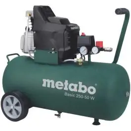 Kompresor za vazduh BASIC 250-50 W Metabo
Kompresor za vazduh BASIC 250-50 W Metabo