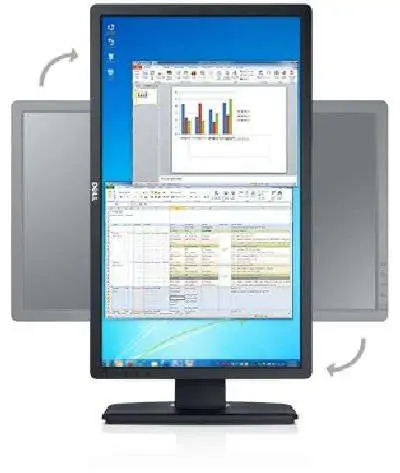 Monitor 23" P2312H LED Professional DELL