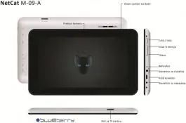Netbook NETCAT-M09-A Internet Tablet 7" BLUEBERRY
