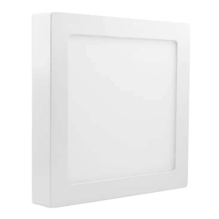 LED nadgradna panel lampa 12W dnevno svetlo LNP-P-12/W-B Prosto