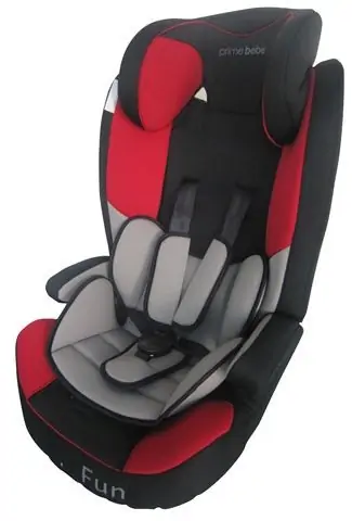 Auto sedište za decu FUN crvena 9-36kg PRIMEBEBE