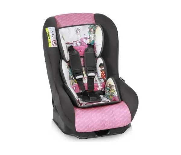 Auto sedište za deci Beta Plus Pink Tour 0-18 kg BERTONI