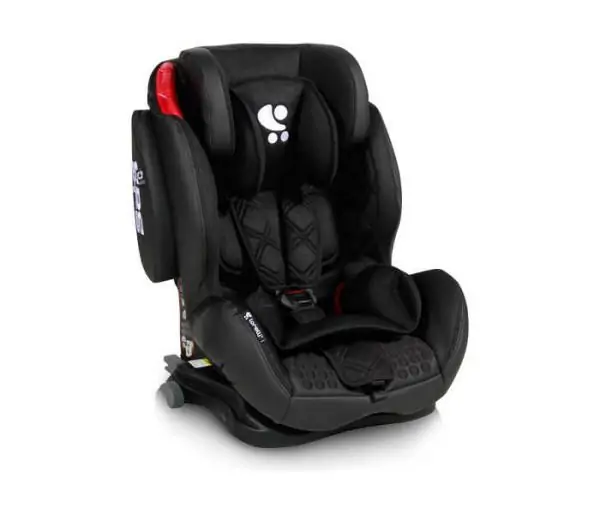 Auto sedište za decu Titan SPS Isofix Black Leather 9-36kg BERTONI