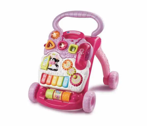 Guralica za bebe sa zvukovima za prohodavanje Pink VTECH