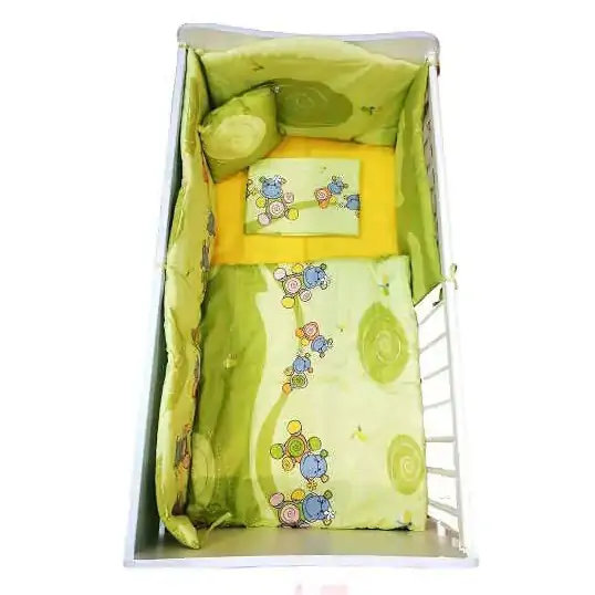 Posteljina Set Happy Green Hippo BERTONI