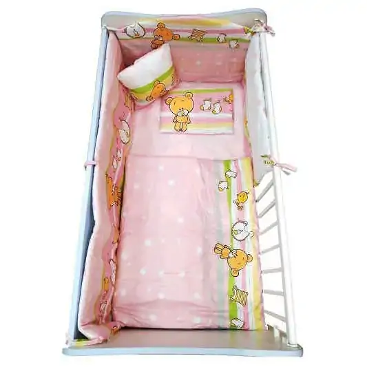 Posteljina Set Happy Pink Teddy Bear BERTONI